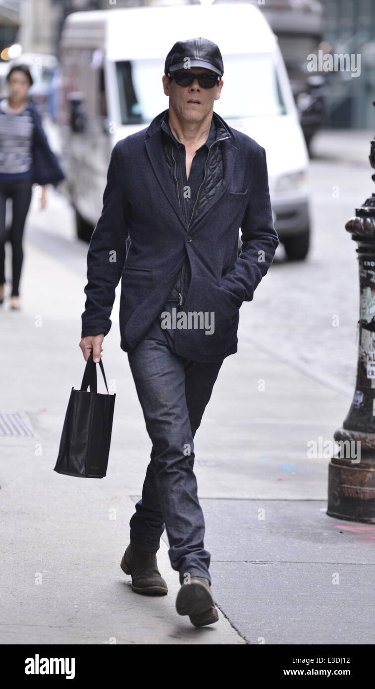 Kevin Bacon out shopping in Soho Featuring: Kevin Bacon Where ...