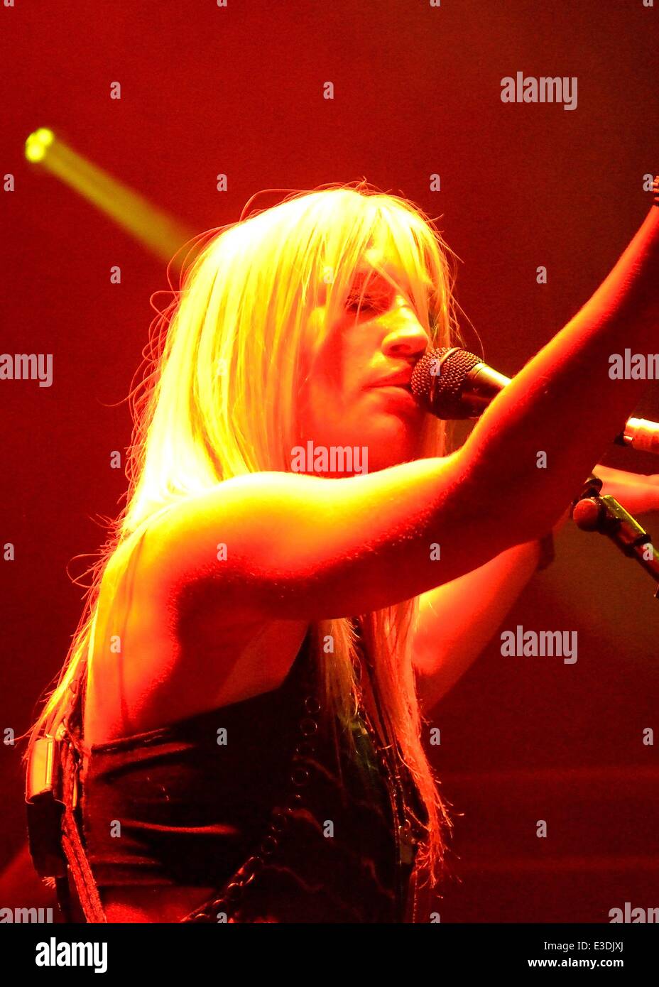 Blues rocker Laura Wilde performing live at the O2 Academy Islington ...