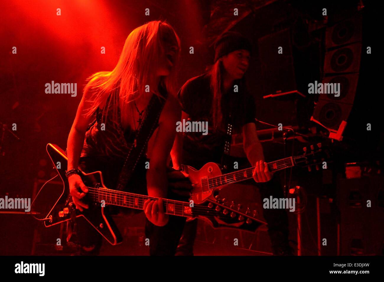 Blues rocker Laura Wilde performing live at the O2 Academy Islington ...