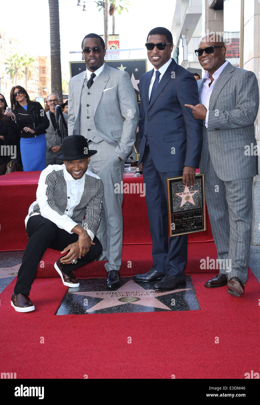 Kenny "Babyface" Edmonds Honored On The Hollywood Walk Of Fame ...