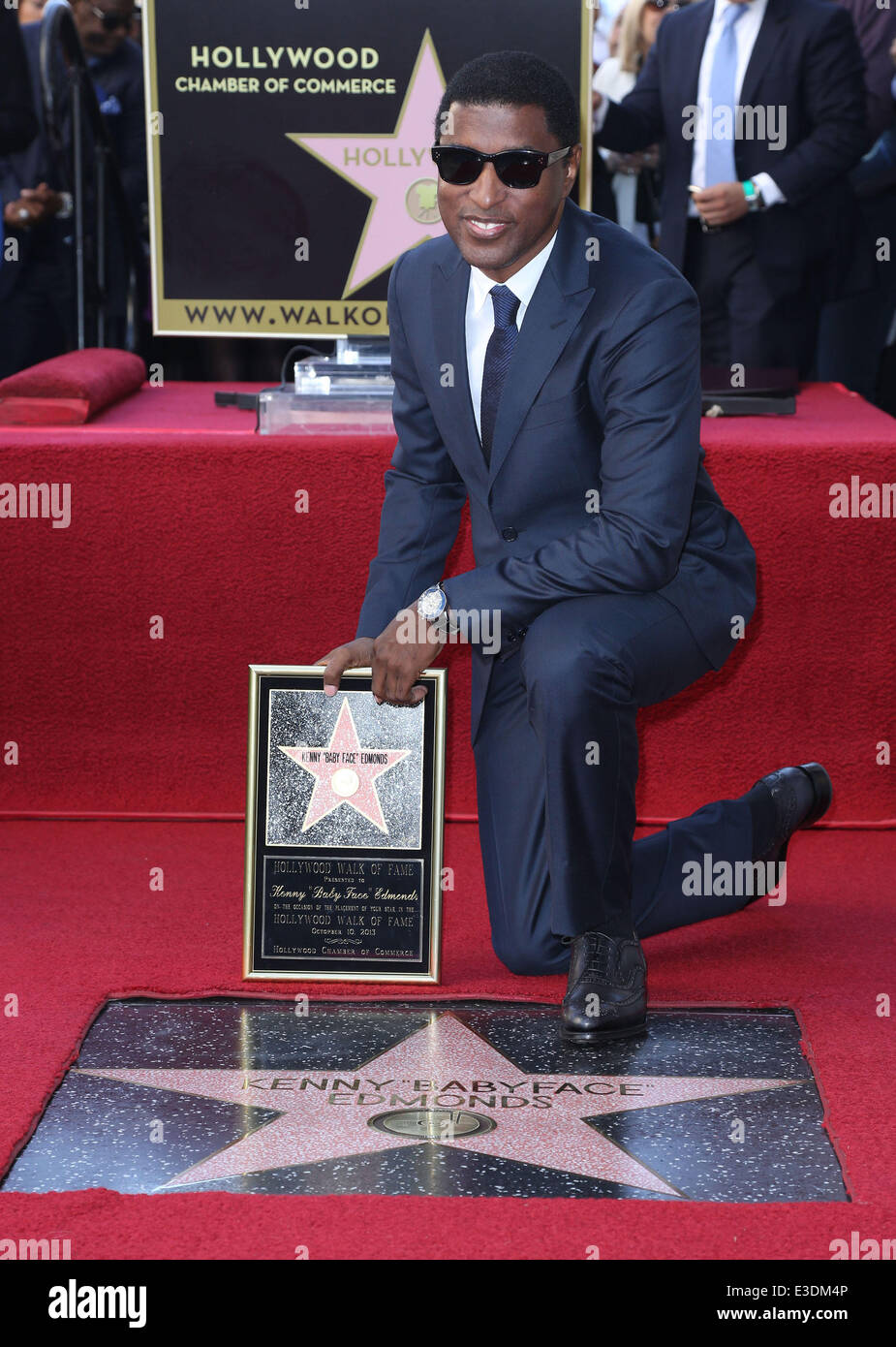 Kenny "Babyface" Edmonds Honored On The Hollywood Walk Of Fame ...