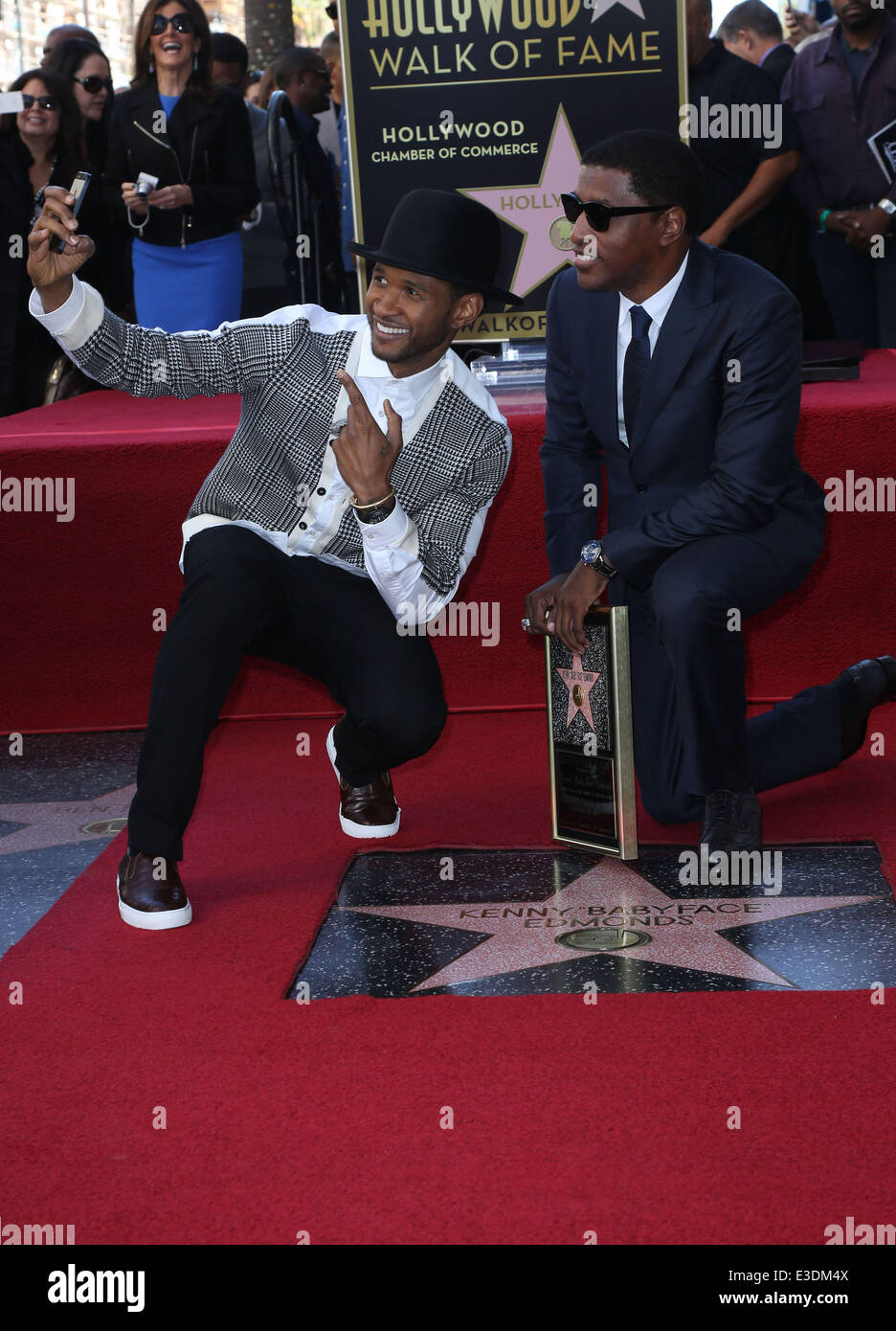 Kenny "Babyface" Edmonds Honored On The Hollywood Walk Of Fame ...