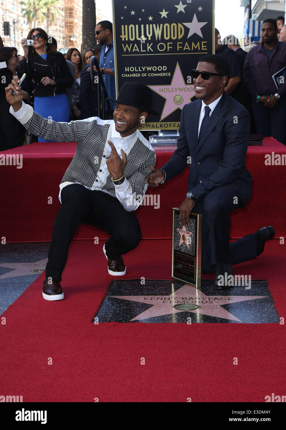 Kenny "Babyface" Edmonds Honored On The Hollywood Walk Of Fame ...