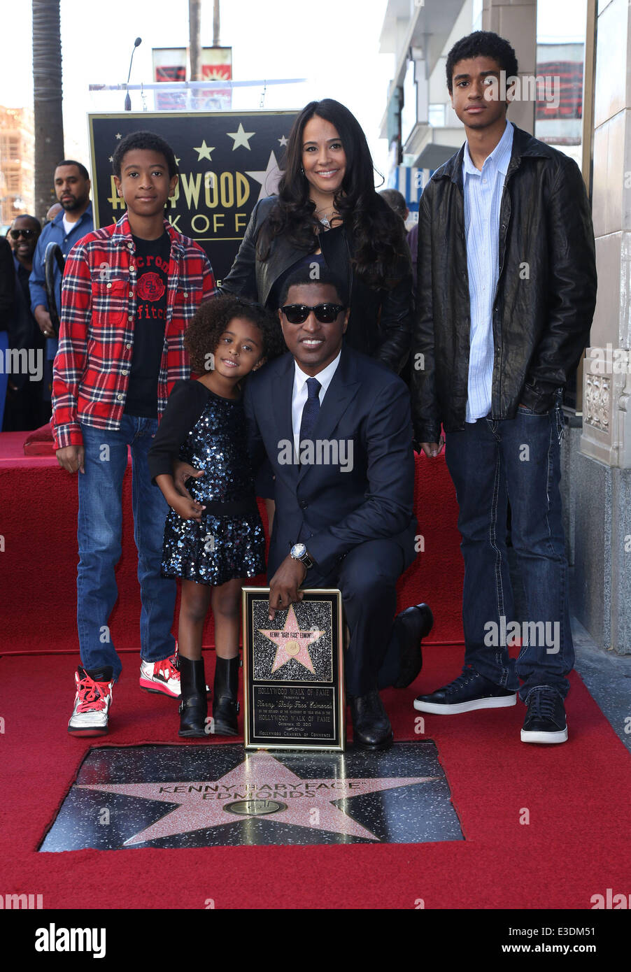 Kenny "Babyface" Edmonds Honored On The Hollywood Walk Of Fame ...