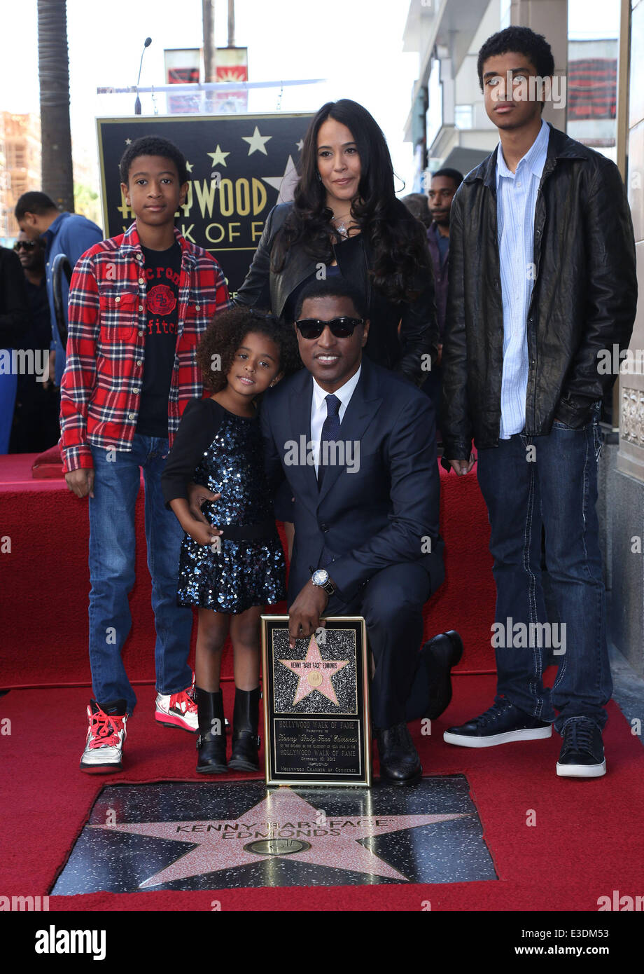 Kenny "Babyface" Edmonds Honored On The Hollywood Walk Of Fame ...