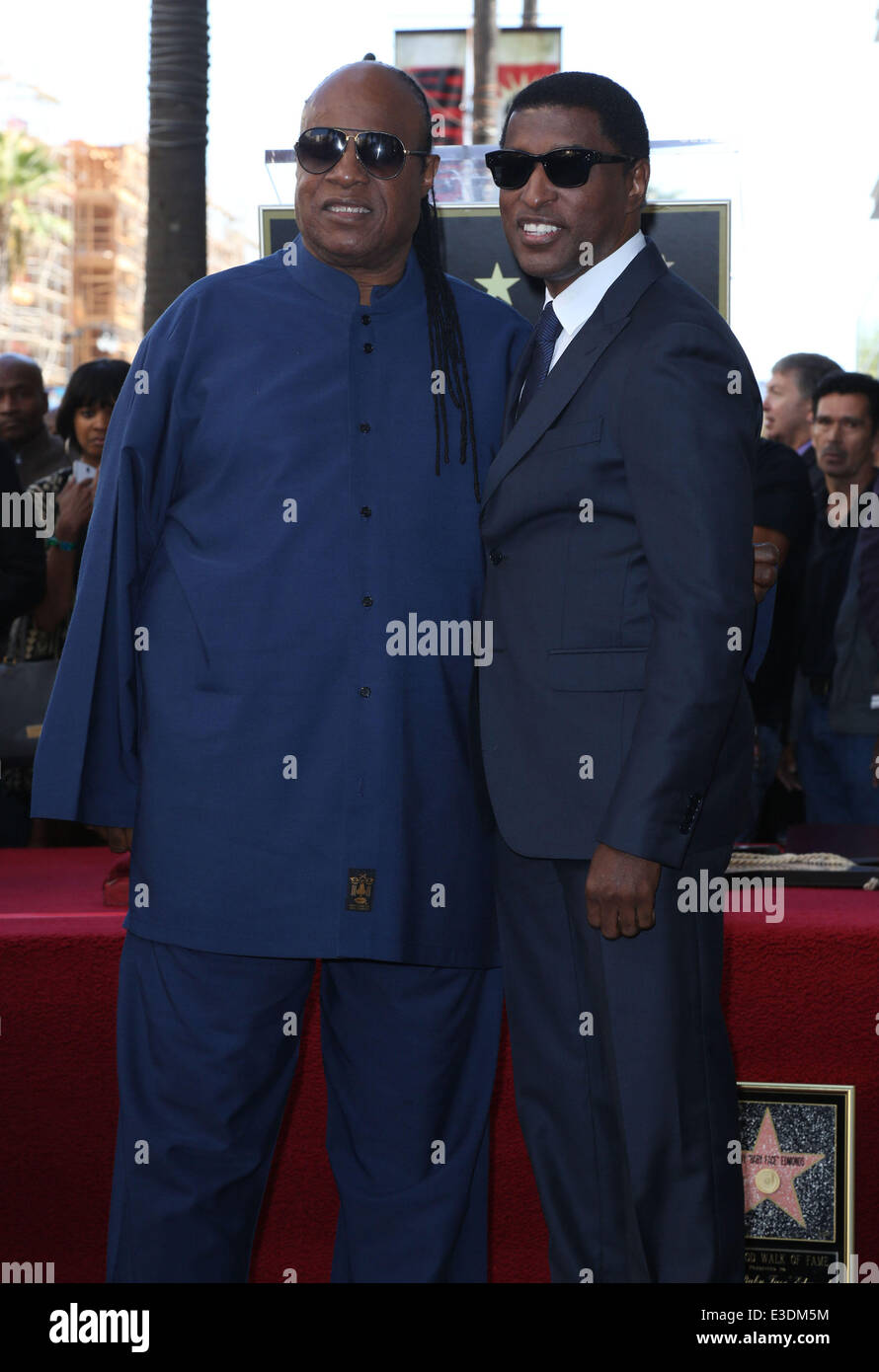Kenny "Babyface" Edmonds Honored On The Hollywood Walk Of Fame ...
