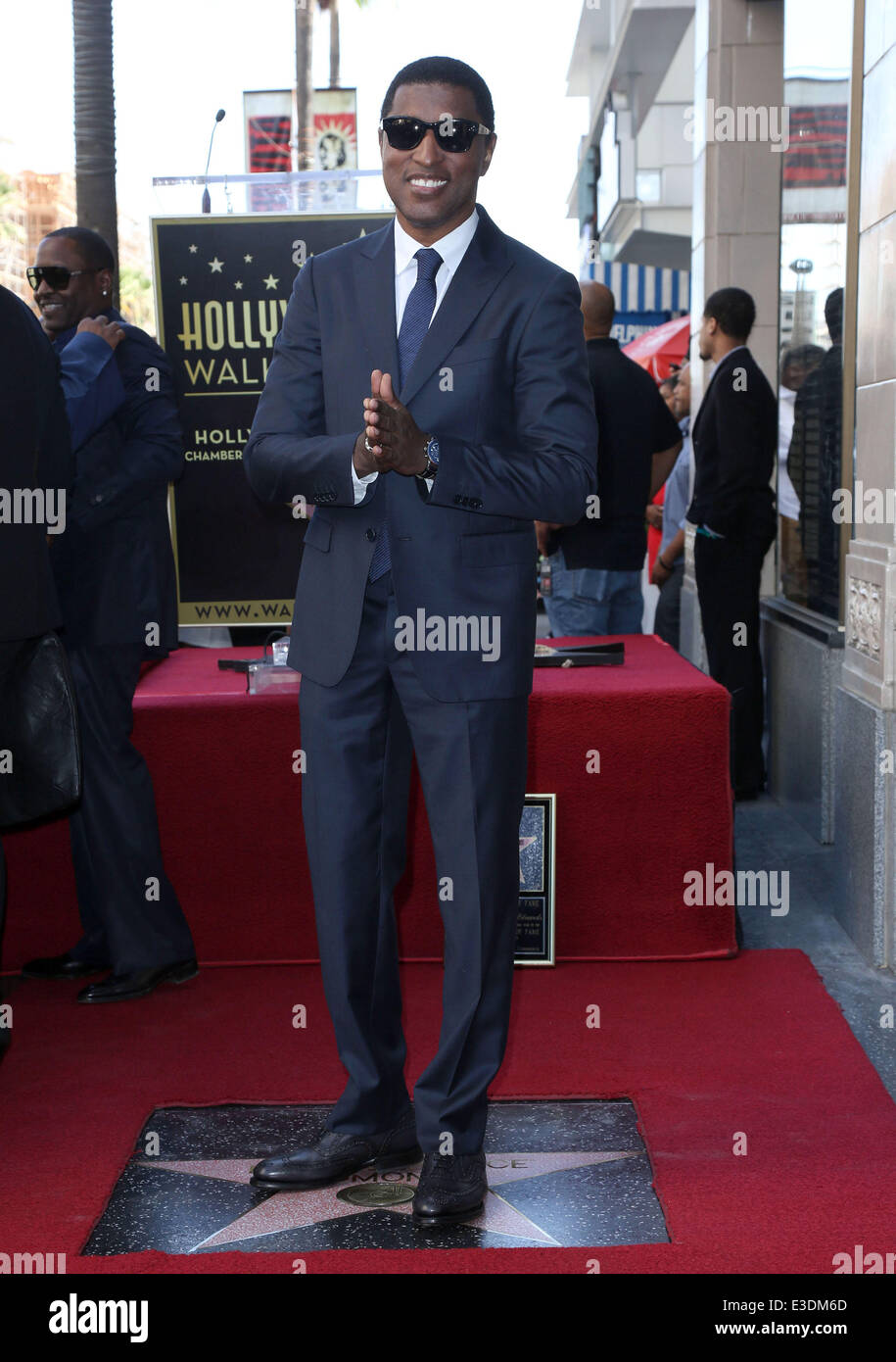 Kenny "Babyface" Edmonds Honored On The Hollywood Walk Of Fame ...