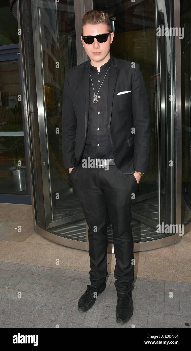 British singer/songwriter John Newman at Today FM studios for The KC ...