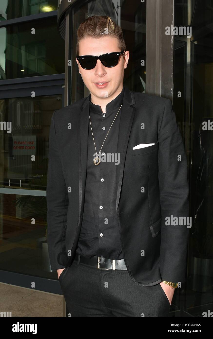 British singer/songwriter John Newman at Today FM studios for The KC ...