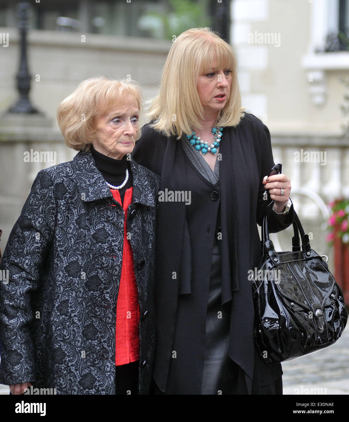 The funeral of The Pogues guitarist Philip Chevron at the Mansion House ...