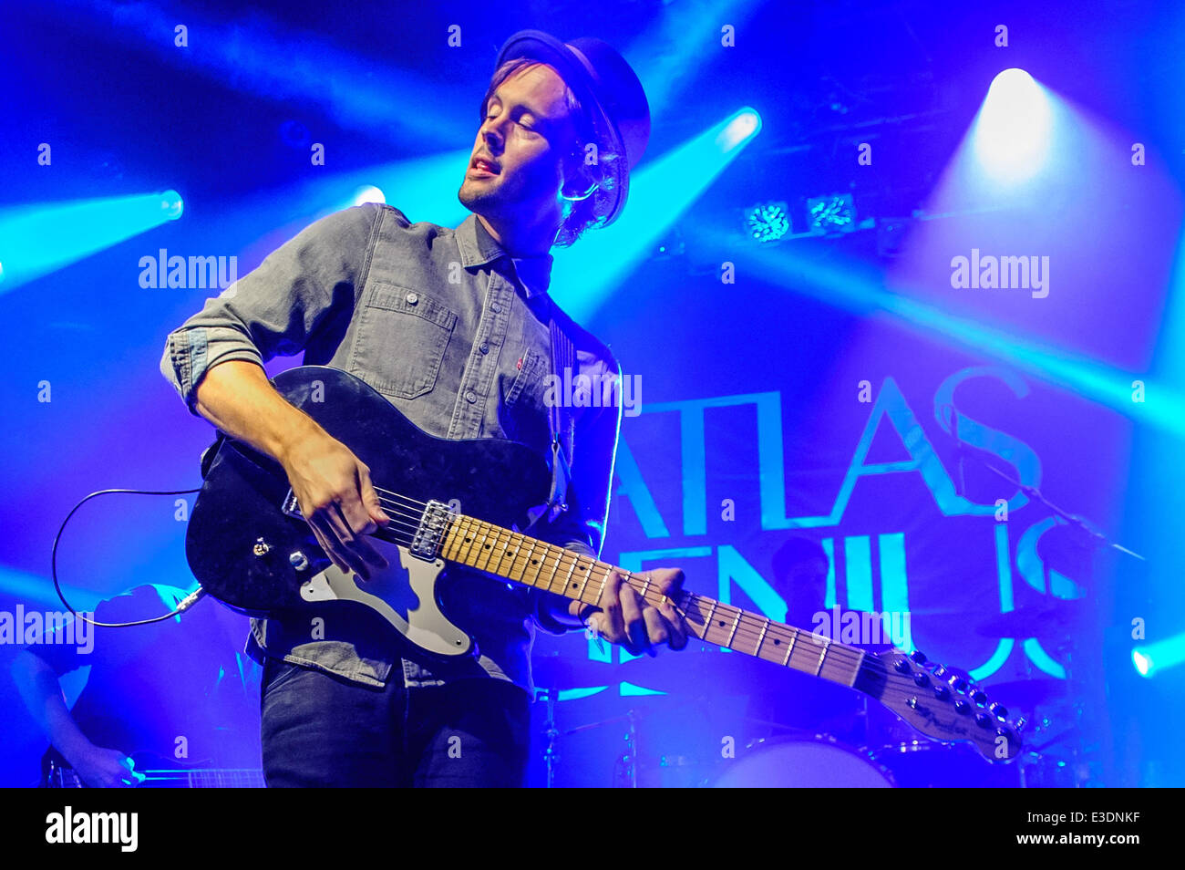 Atlas Genius performs at Irving Plaza Featuring: Keith Jeffery,Atlas ...