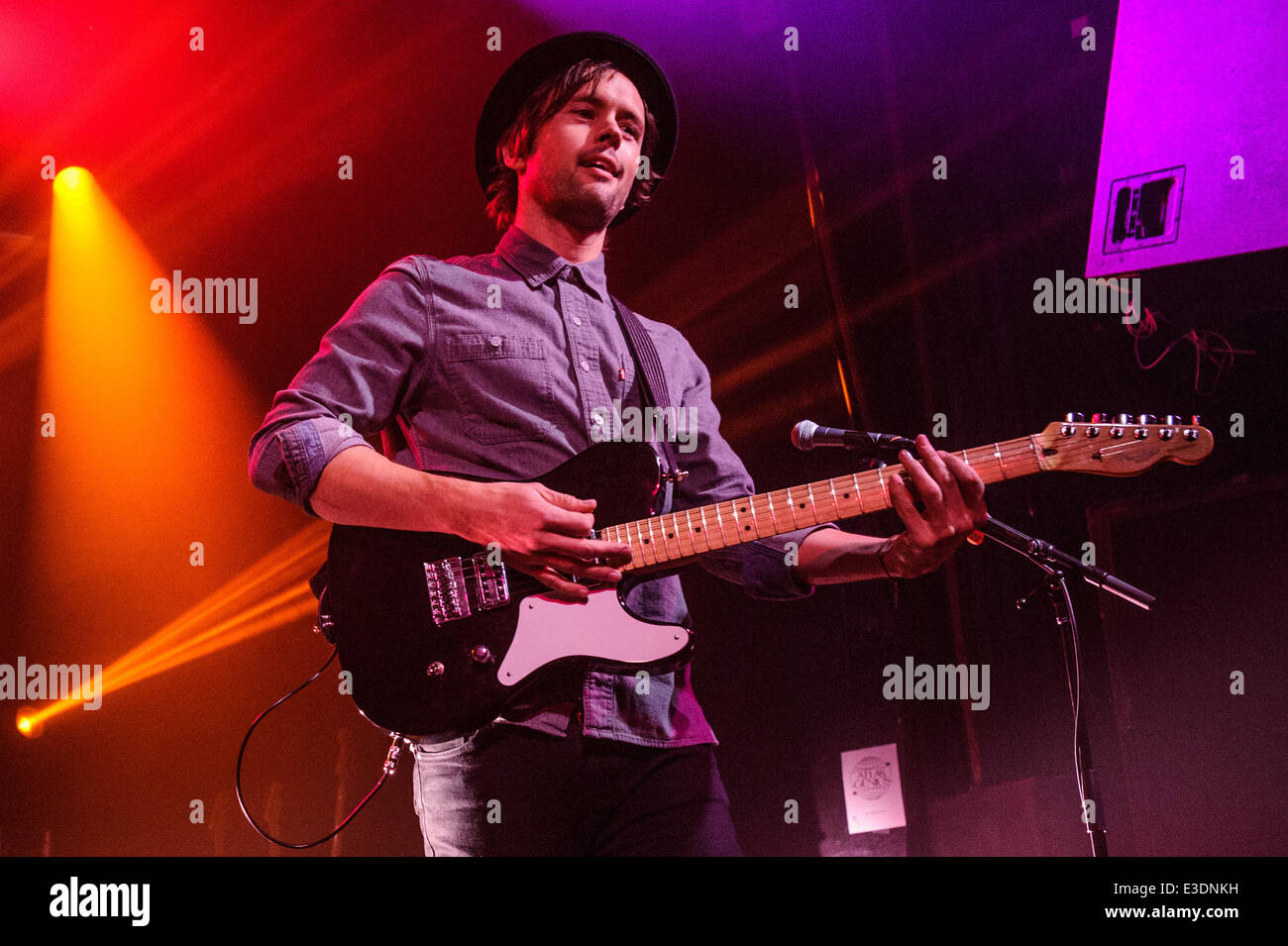 Atlas Genius performs at Irving Plaza Featuring: Keith Jeffery,Atlas ...