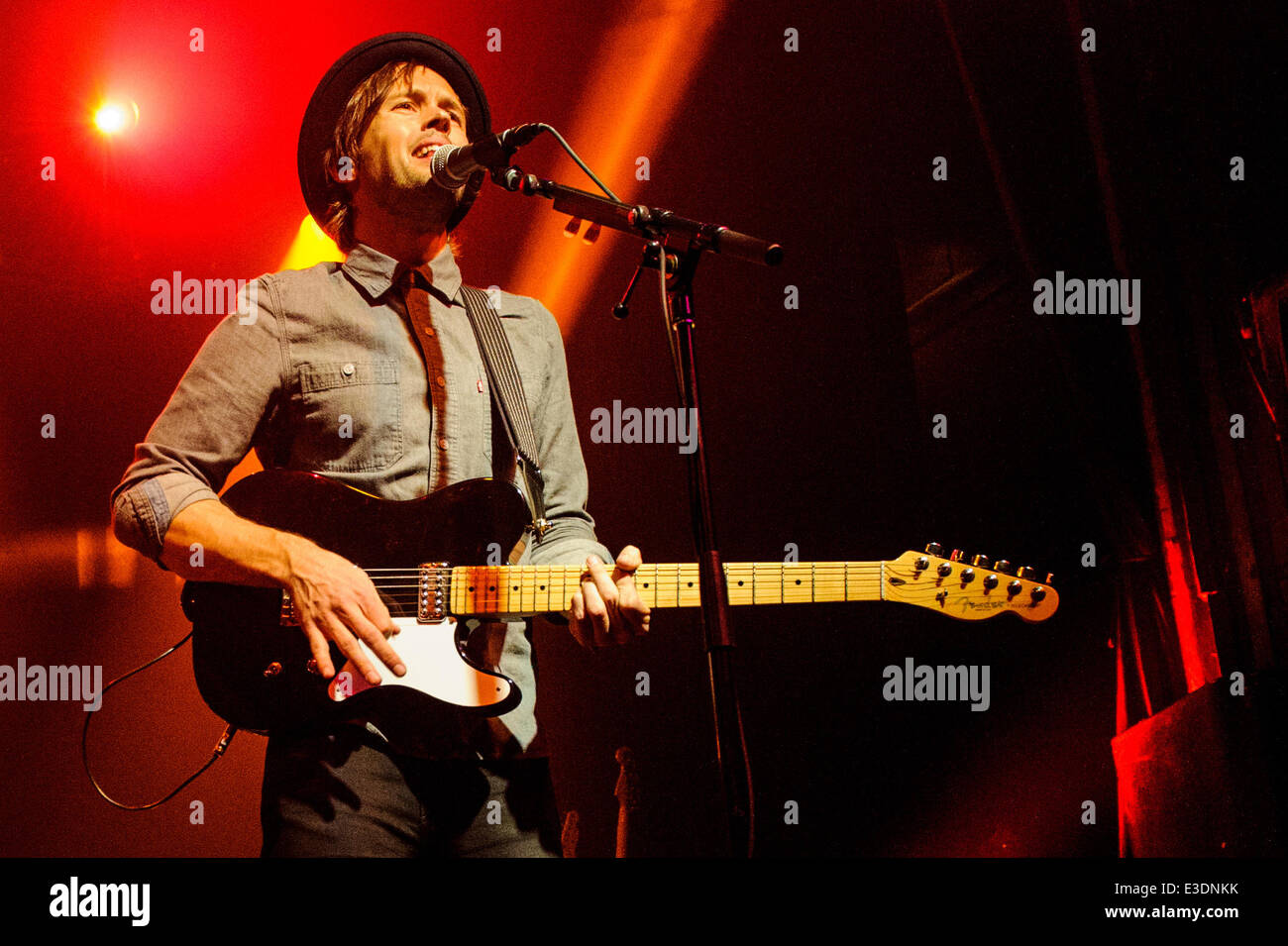 Atlas Genius performs at Irving Plaza Featuring: Keith Jeffery,Atlas ...