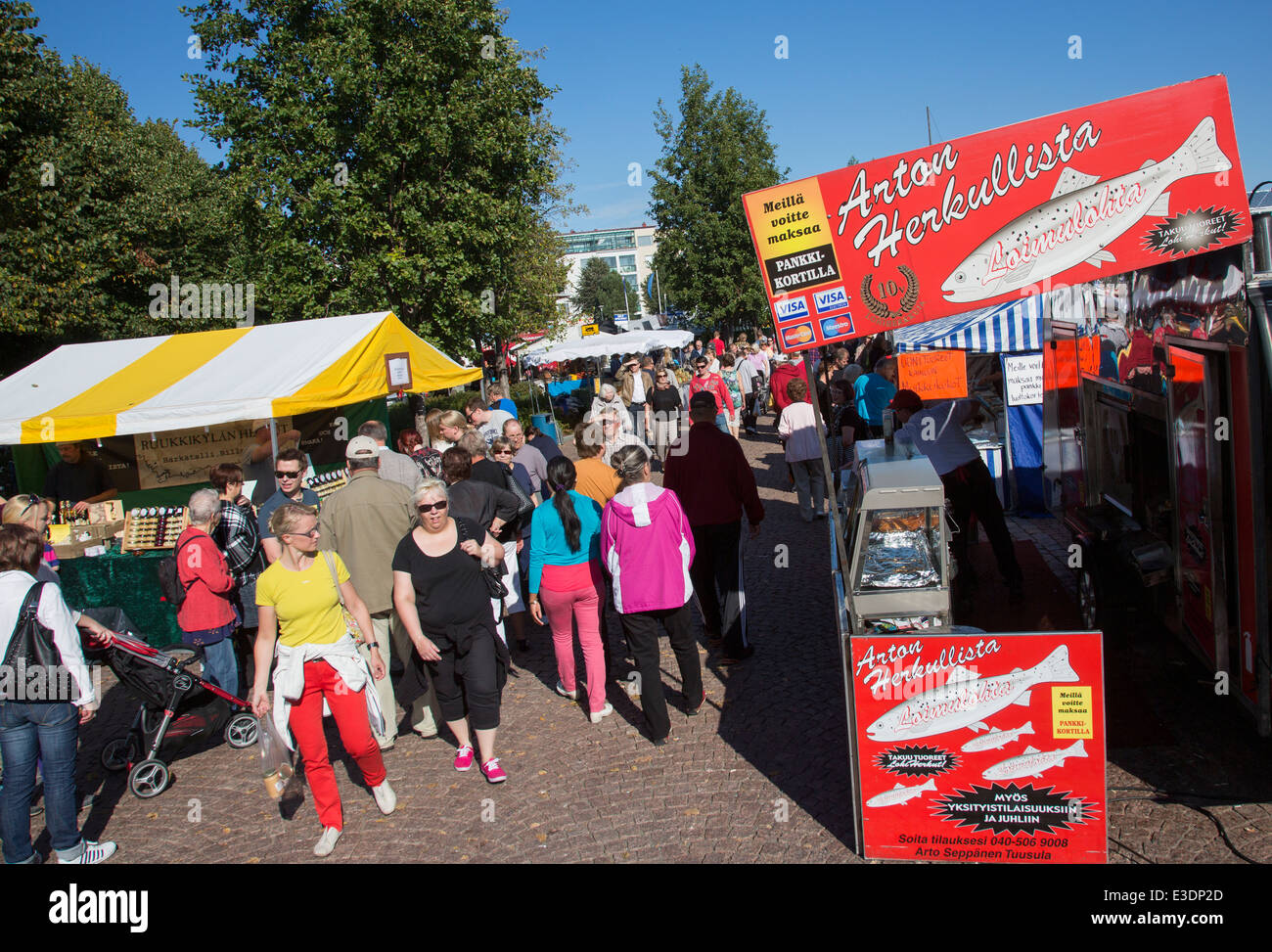 Kuopio market square hi-res stock photography and images - Alamy