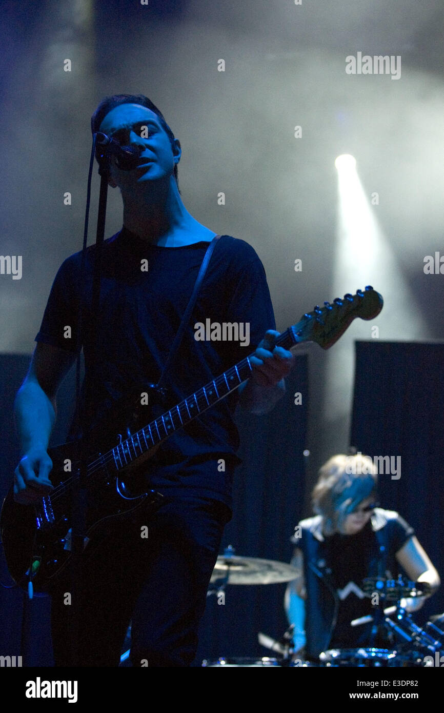 Glasvegas at The Hydro at the SECC in Glasgow on 12th October 2013 ...