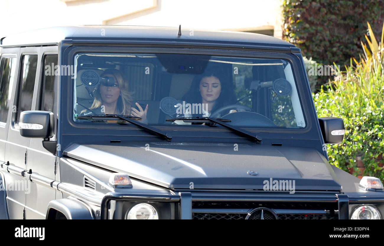 Keeping Up With The Kardashians filming at Dash Store on Melrose in ...