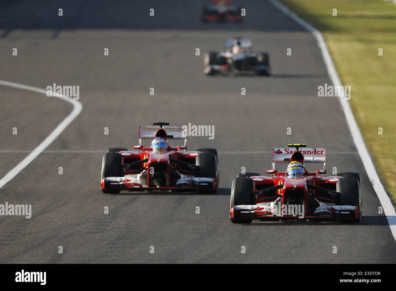 Formula One Japanese Grand Prix in Suzuka - Race Featuring: Felipe ...
