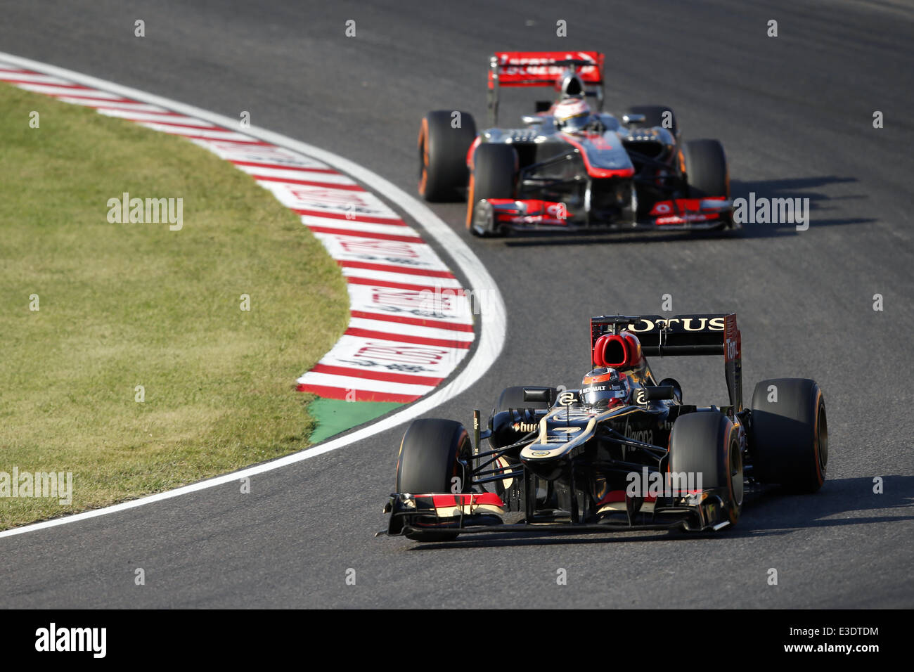 Formula One Japanese Grand Prix in Suzuka - Race Featuring: Kimi ...