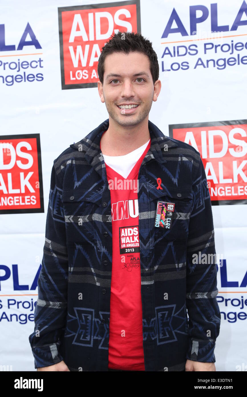 29th Annual AIDS Walk LA in West Hollywood Featuring: Daniel Musto ...