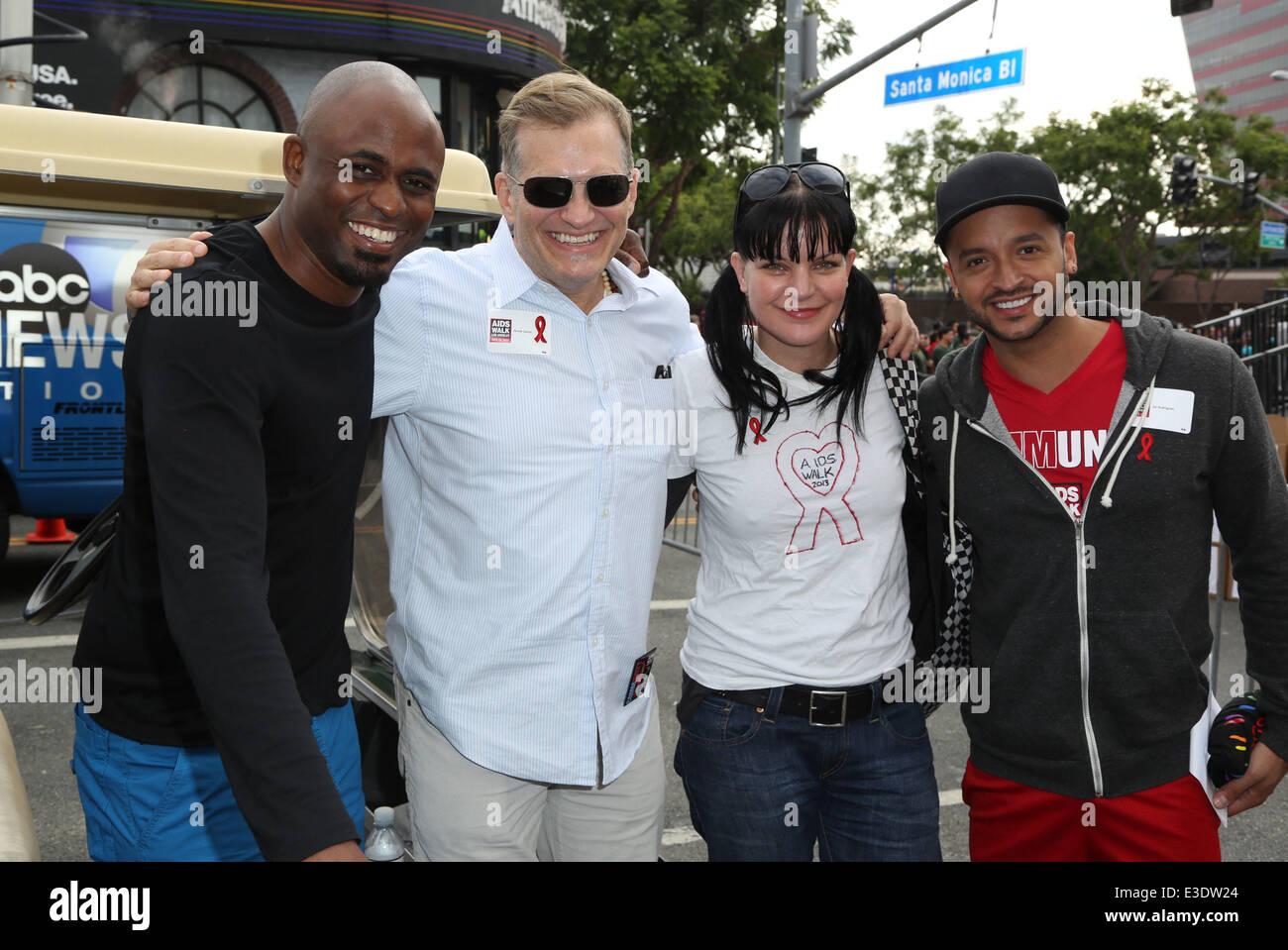 AIDS Walk Los Angeles 2013 Featuring: Wayne Brady,Drew Carey,Pauley ...