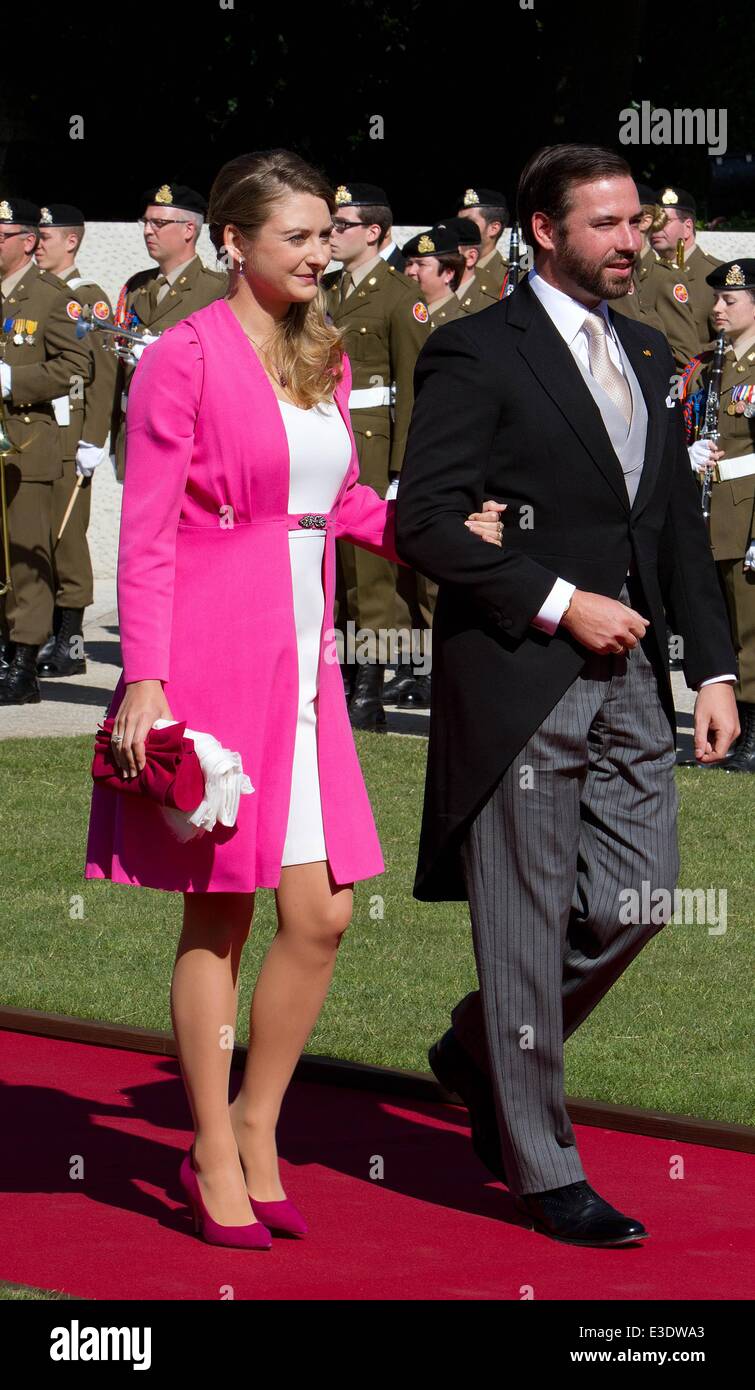 Hereditary grand duchess stephanie luxembourg hi-res stock photography and images - Alamy