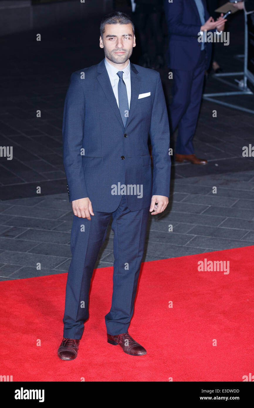 Oscar Issac attends the BFI London Film Festival Centrepiece Gala ...