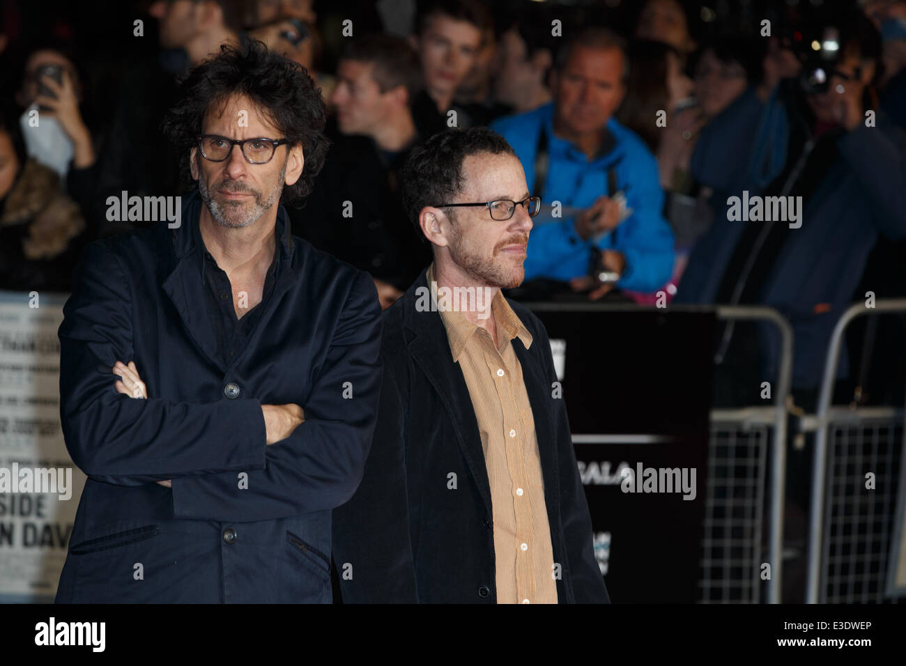 Joel Coen and Ethan Coen attend the BFI London Film Festival Centrepiece Gala screening of their ...