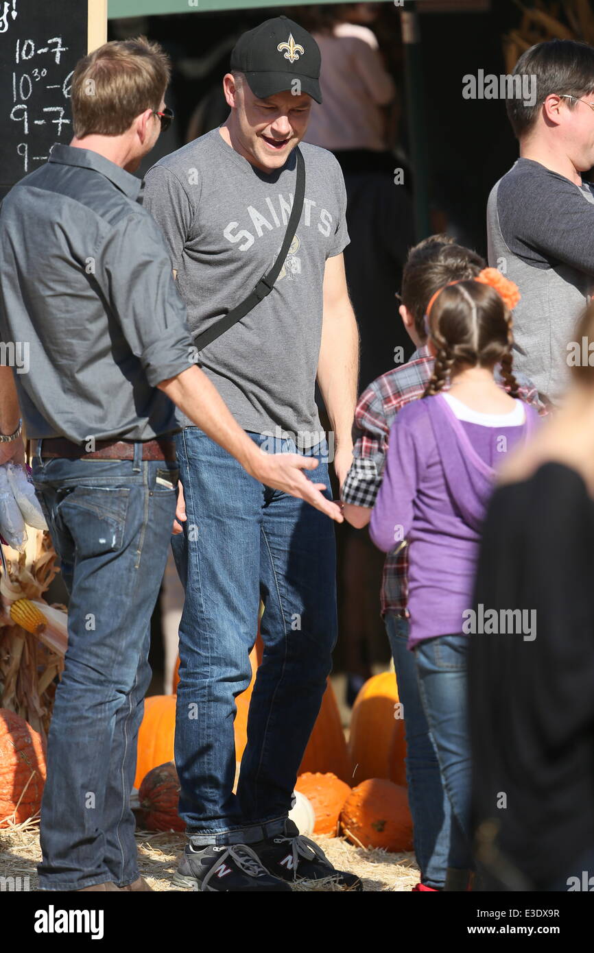 Rob Corddry seen at Mr. Bones Pumpkin Patch in West Hollywood ...
