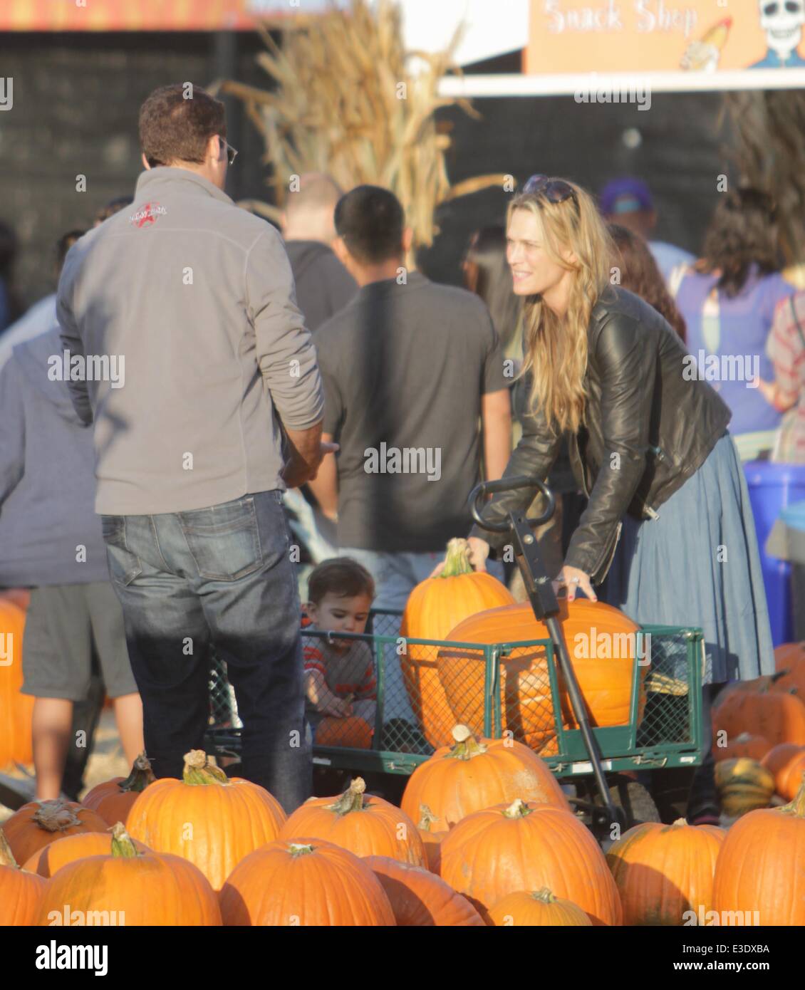 Celebrities seen picking out Pumpkins at Mr.Bones Pumpkin Patch in West ...