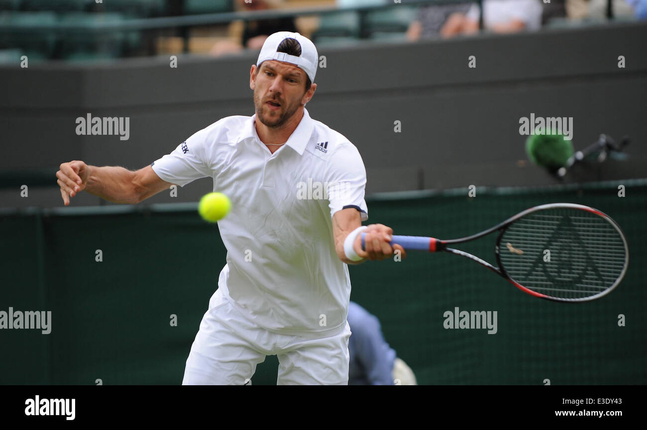 JURGEN MELZER AUSTRIA THE ALL ENGLAND TENNIS CLUB WIMBLEDON LONDON ...