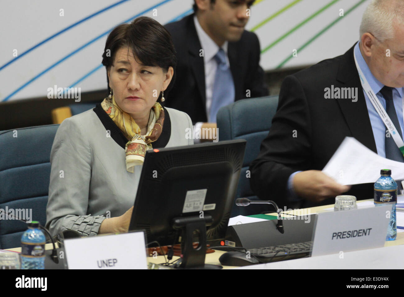 Nairobi, Kenya. 23rd June, 2014. United Nations Environment Assembly ...