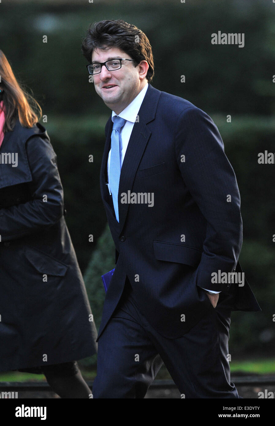 Ministers arrive at a Cabinet meeting held at 10 Downing Street ...