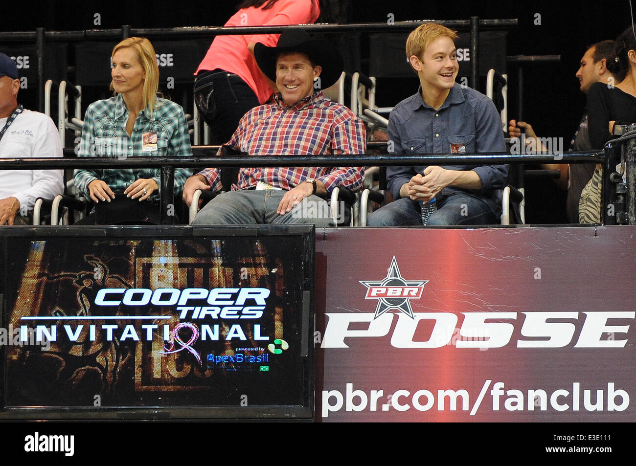 Kathy, Nickolas and Miles Sparks at the Cooper Tires Invitational ...