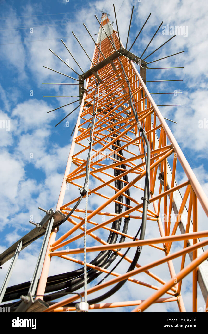 Cell tower cables hi-res stock photography and images - Alamy