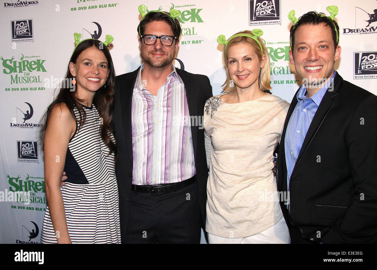 Release party for the Blu-ray/DVD of Shrek The Musical, held at Hudson ...