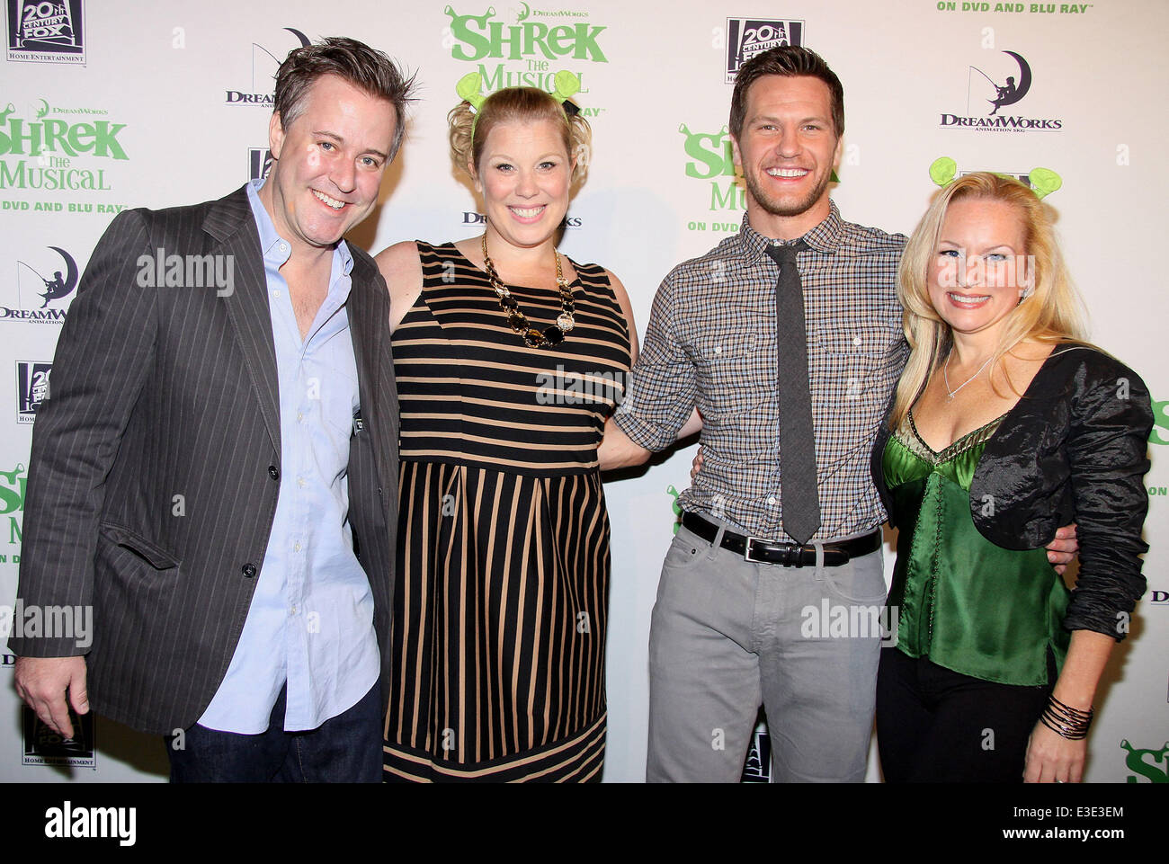 Release party for the Blu-ray/DVD of Shrek The Musical, held at Hudson ...