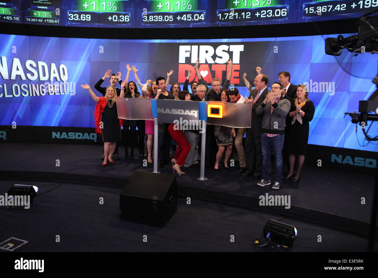 First Date Broadway's Musical Comedy at NASDAQ Market Site Featuring ...