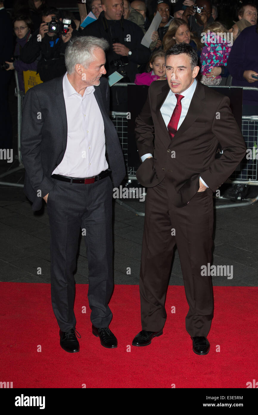 Martin Sixsmith and Steve Coogan attends the BFI London Film Festival ...