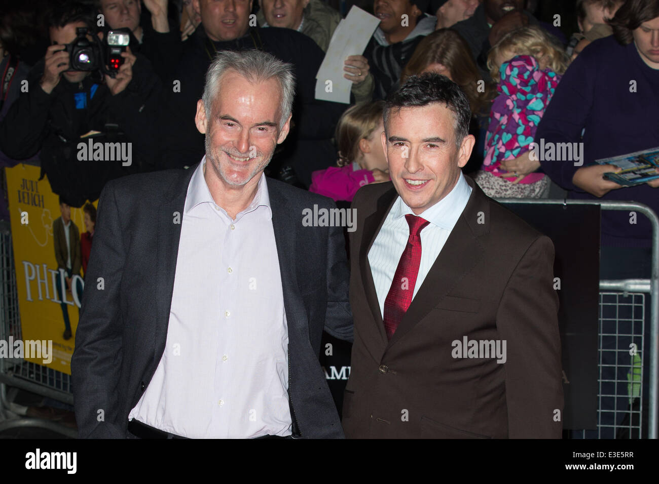 Martin Sixsmith and Steve Coogan attends the BFI London Film Festival ...