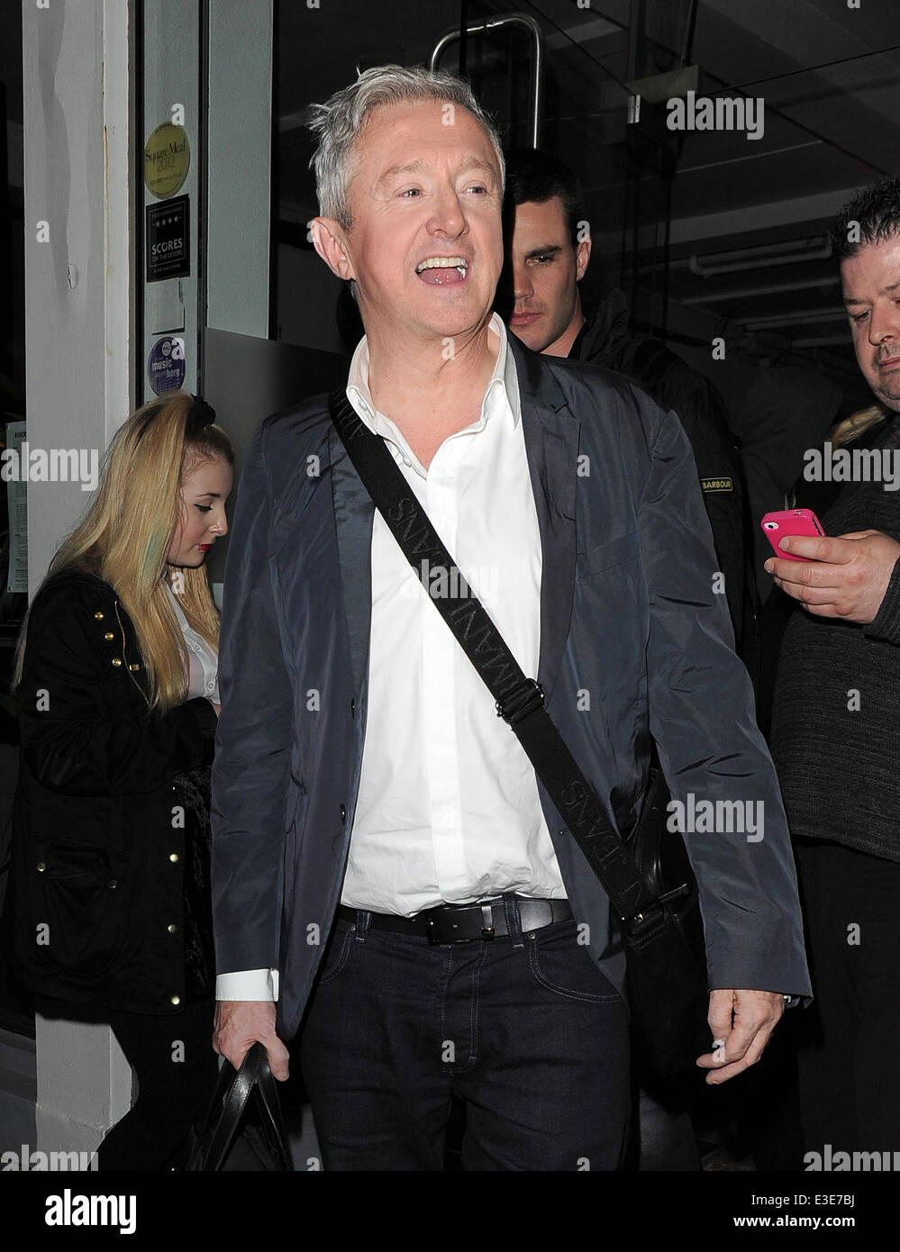 Celebrities leave Riverside Studios after filming Celebrity Juice ...