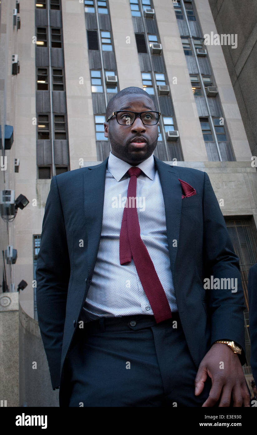 Manhattan, New York, USA. 23rd June, 2014. New York Knicks point guard ...