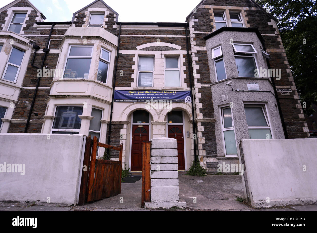Cardiff, UK. Monday 23 June 2014 Pictured: Al-Manar Islamic Centre ...