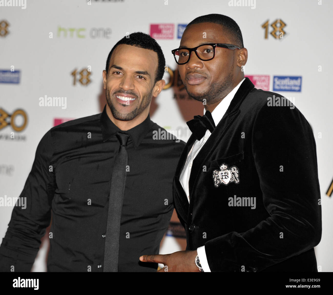 The MOBO Awards 2013 held The SSE Hydro - Arrivals Featuring: Craig ...