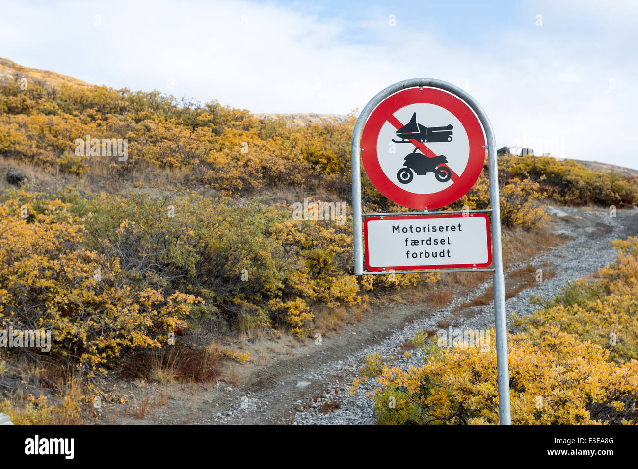 Greenlandic street sign hi-res stock photography and images - Alamy