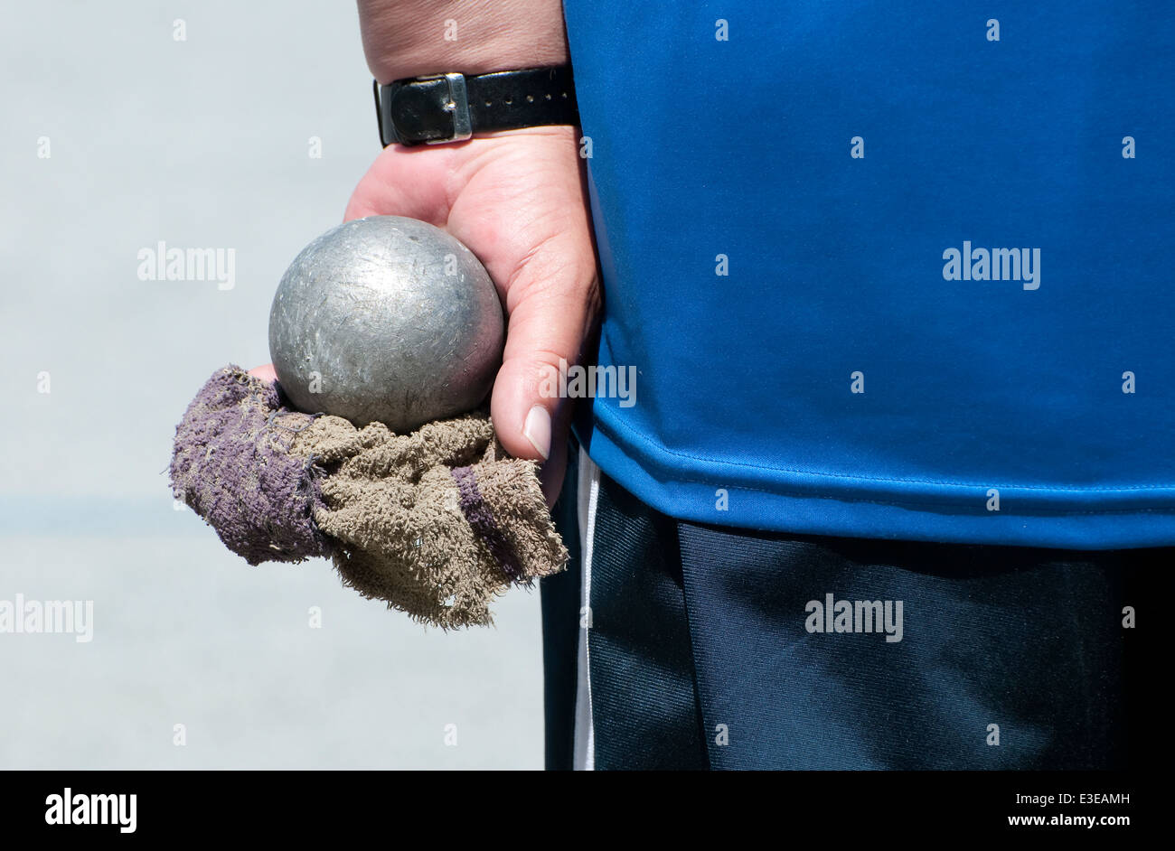 Male boules petanque players villedieu hi-res stock photography and ...