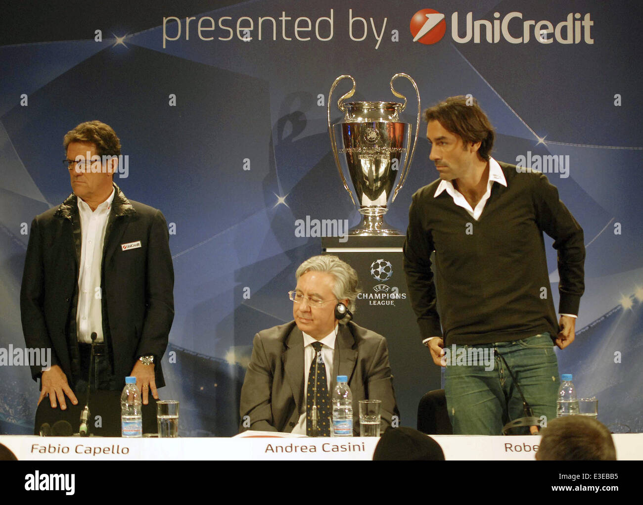 UEFA Champions League Trophy Tour presented by Uni Featuring: Fabio ...