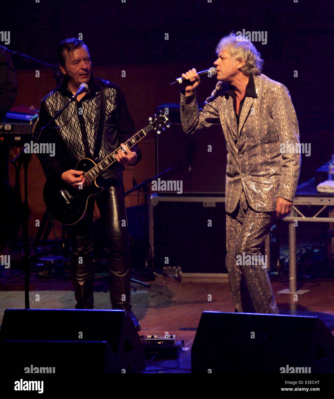Bob Geldof performs with The Boomtown Rats at Ulster Hall Featuring ...