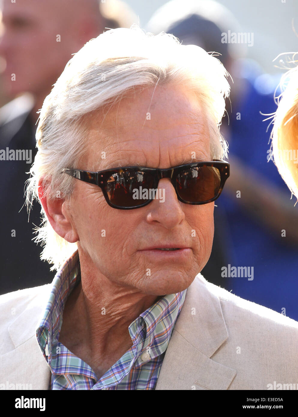 The cast of 'Last Vegas' receives the key to the city of Las Vegas at ...