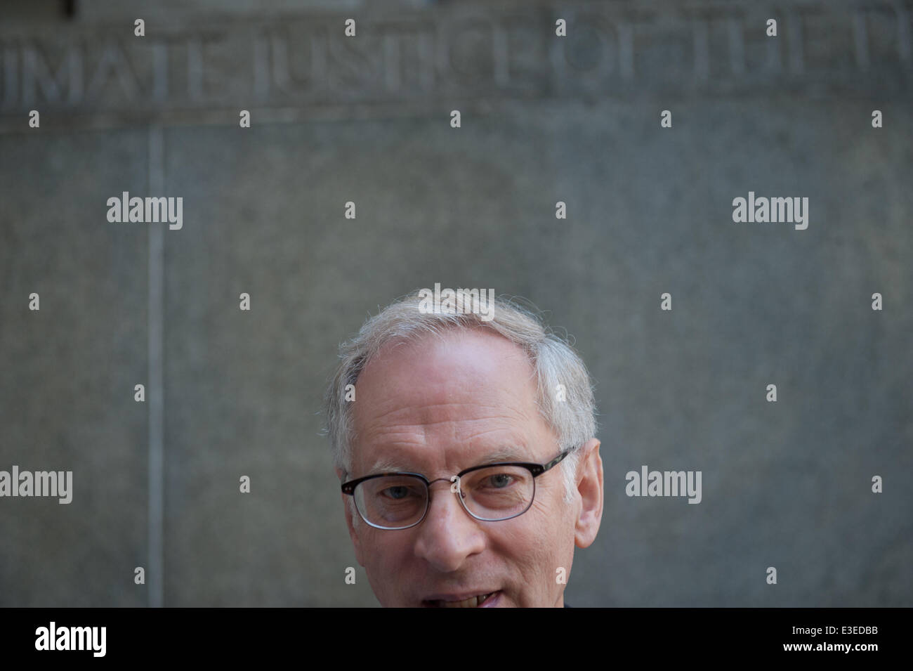 Manhattan, New York, USA. 23rd June, 2014. BERNHARD GOETZ leaves ...