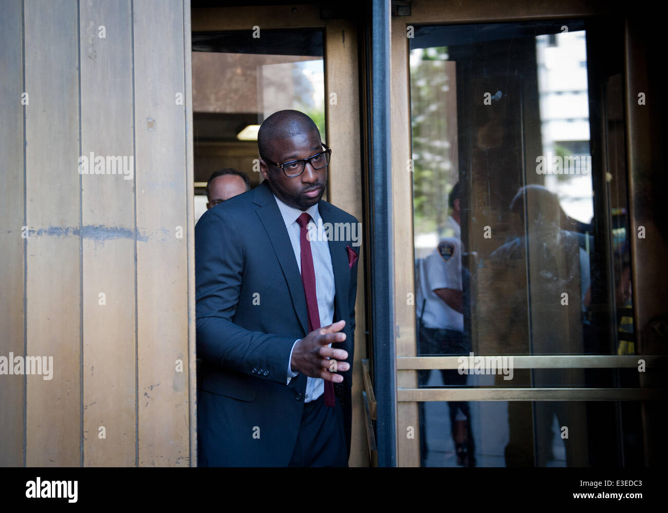 Manhattan, New York, USA. 23rd June, 2014. New York Knicks point guard ...